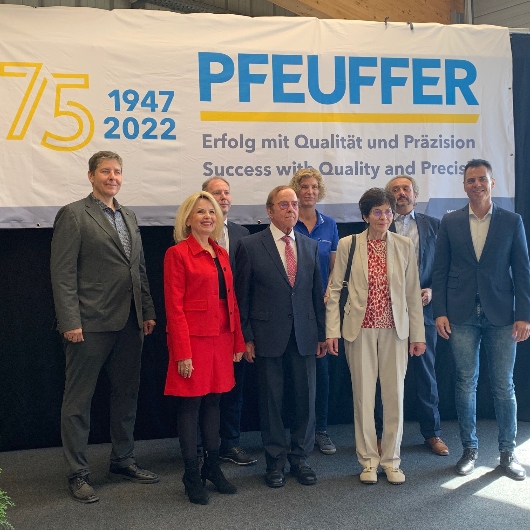 75leté jubileum společnosti Pfeuffer GmbH - Novinky - Pawlica